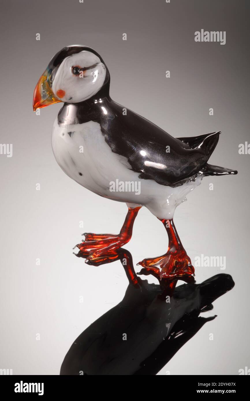 Sandra Young glass artist Stock Photo - Alamy
