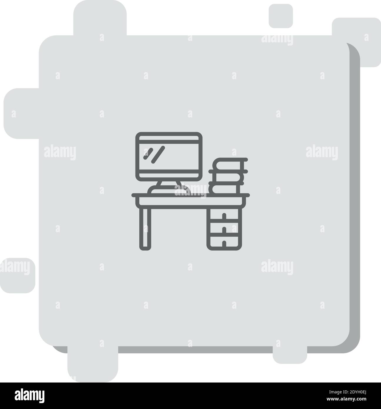 office vector icon modern simple vector illustration Stock Vector Image ...