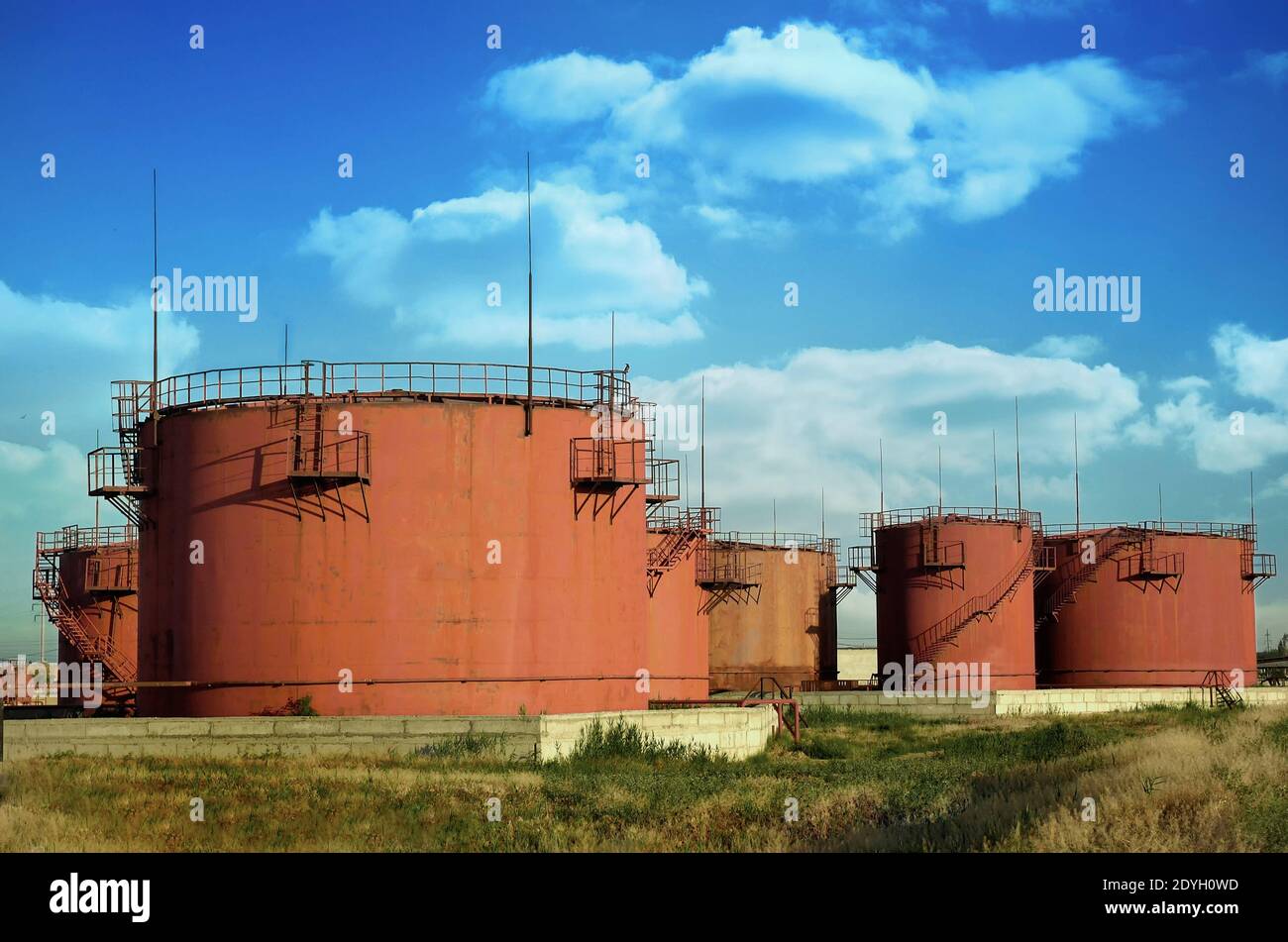 Diesel oil storage tank hi-res stock photography and images - Alamy