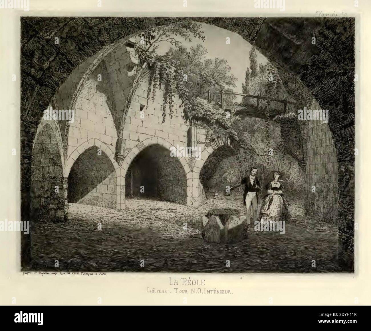 La Réole (Drouyn) d Stock Photo - Alamy