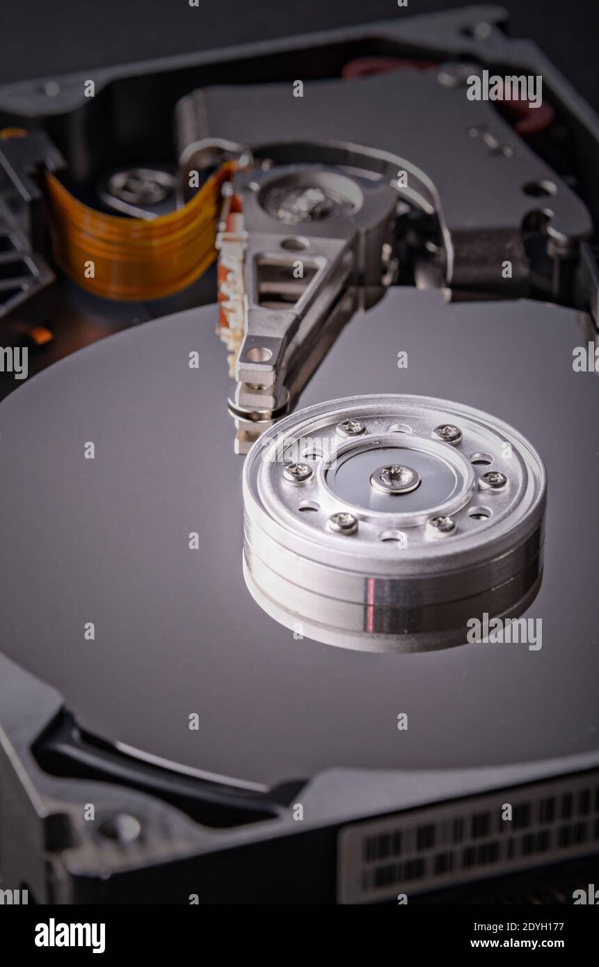 hard disk (all logos, inscriptions and markings removed Stock Photo - Alamy