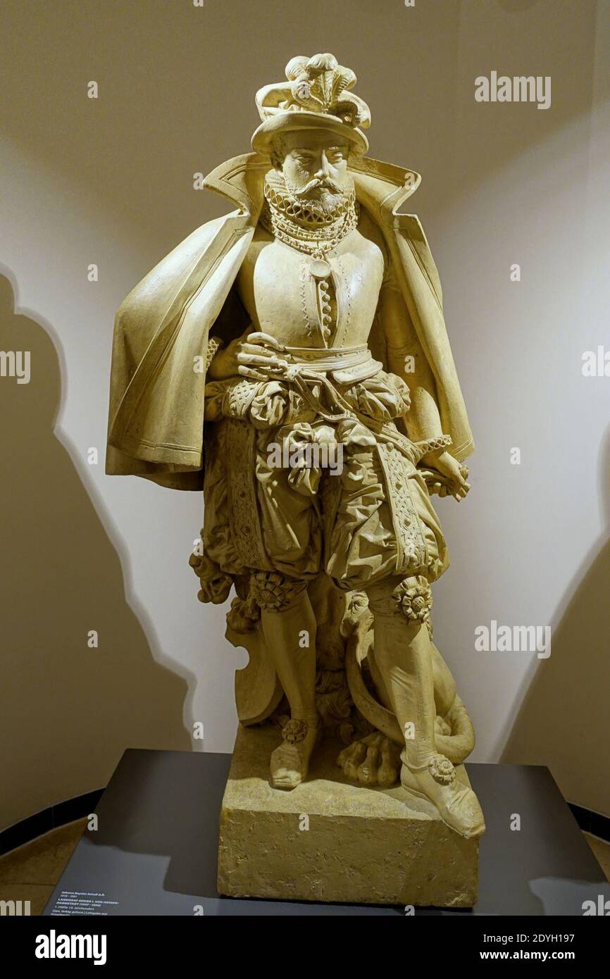Landgraf Georg I von Hessen, Darmstadt (1547-1596), by Johann Baptist ...