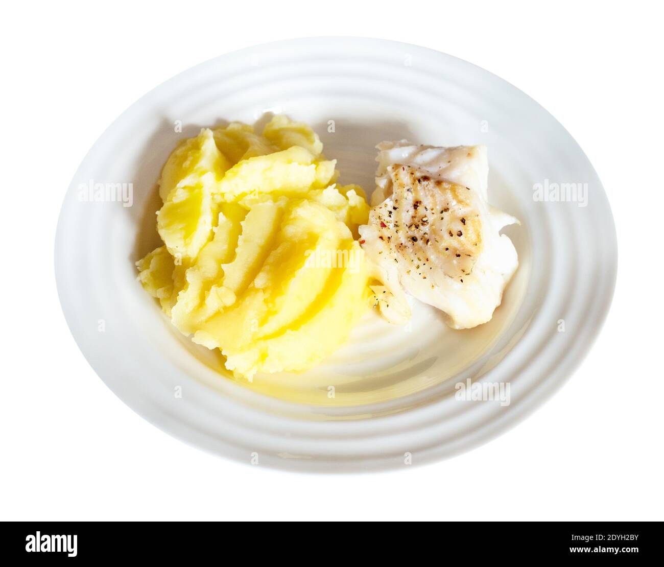 Baked cod mashed potato hi-res stock photography and images - Alamy
