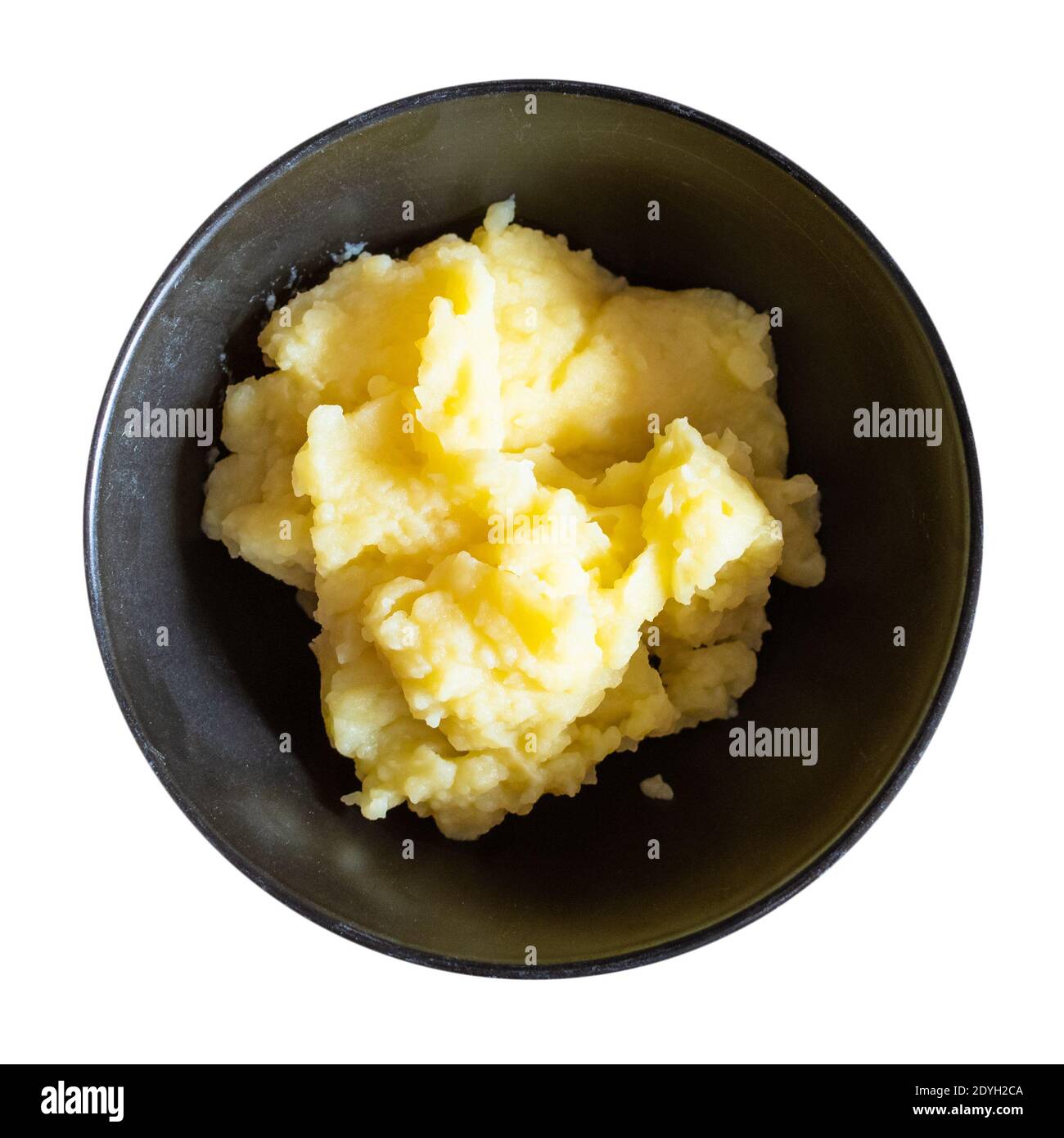 Mashed potato top view Cut Out Stock Images & Pictures - Alamy