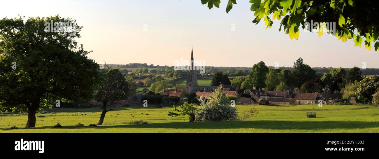 St Nicholas church, Bulwick village, Northamptonshire, England, UK ...