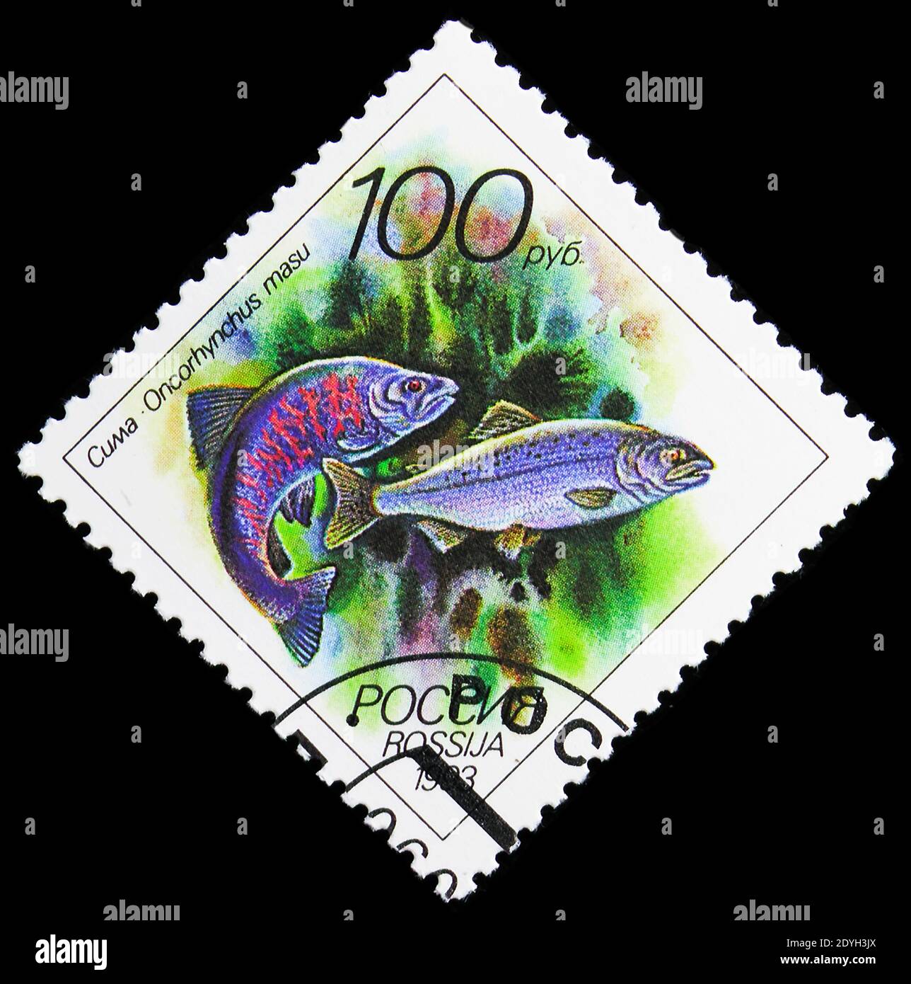 MOSCOW, RUSSIA - AUGUST 10, 2019: Postage stamp printed in Russia shows ...