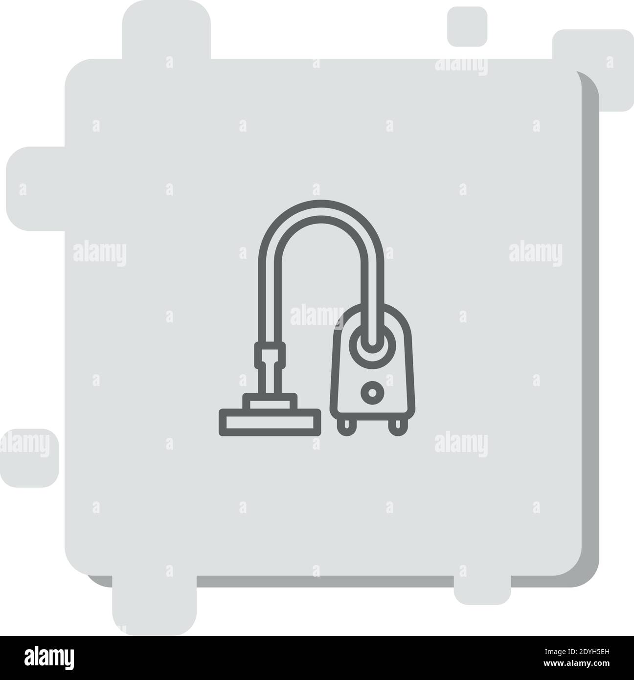 vaccum cleaner vector icon modern simple vector illustration Stock ...