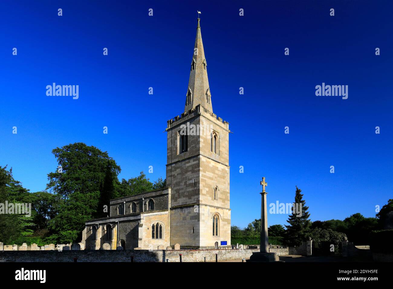 St Leonards Church, Apethorpe village, Northamptonshire, England, UK ...