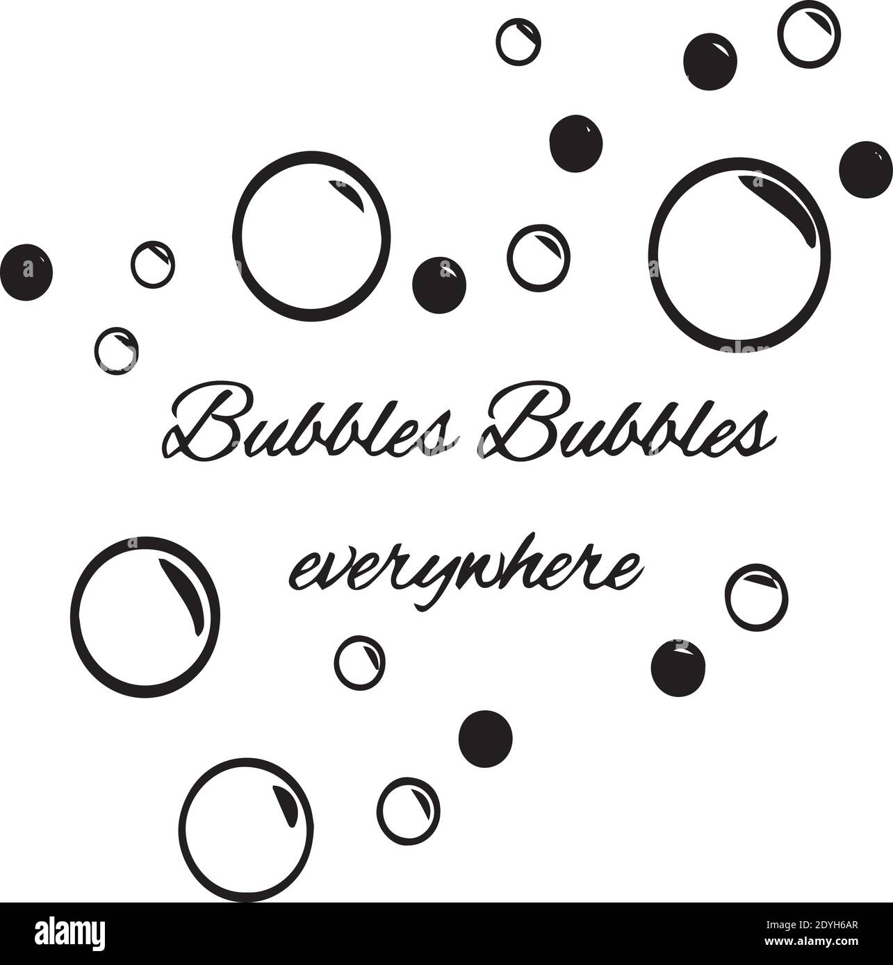 Bubbles Quotes High Resolution Stock Photography and Images - Alamy