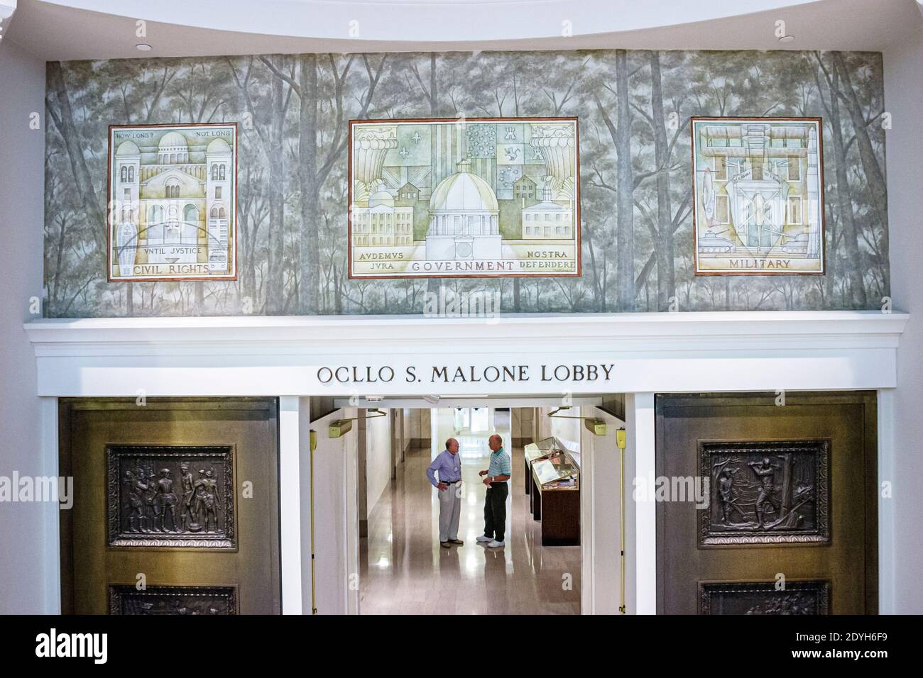 Alabama Montgomery State Department of Archives & History,Bronze Panel ...