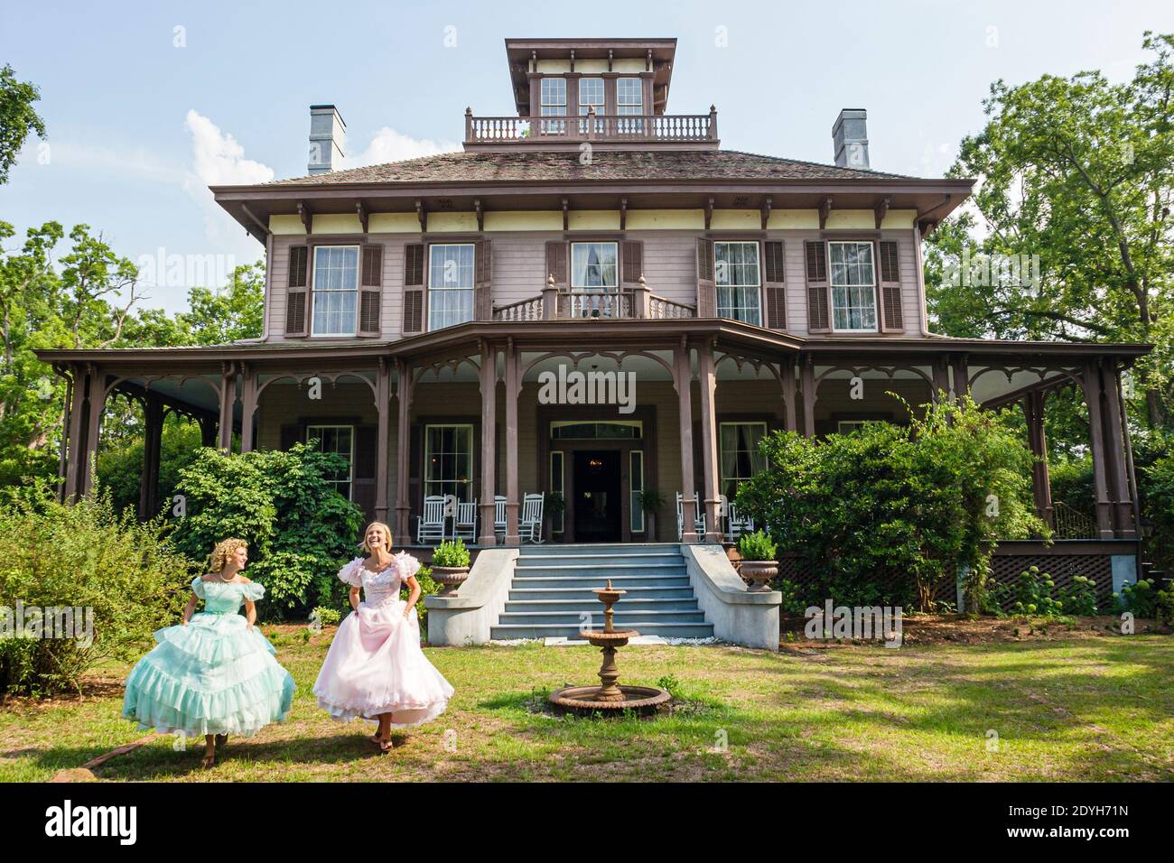 Alabama Eufaula Fendall Hall Young–Dent Home,Italianate-style historic ...