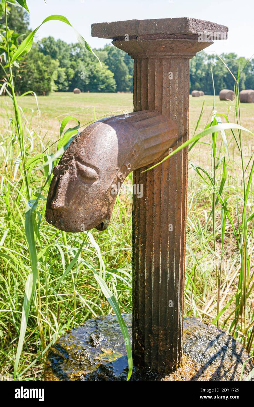 Alabama Orrville Old Cahawba Archeological Park,artesian face well 1852 ...