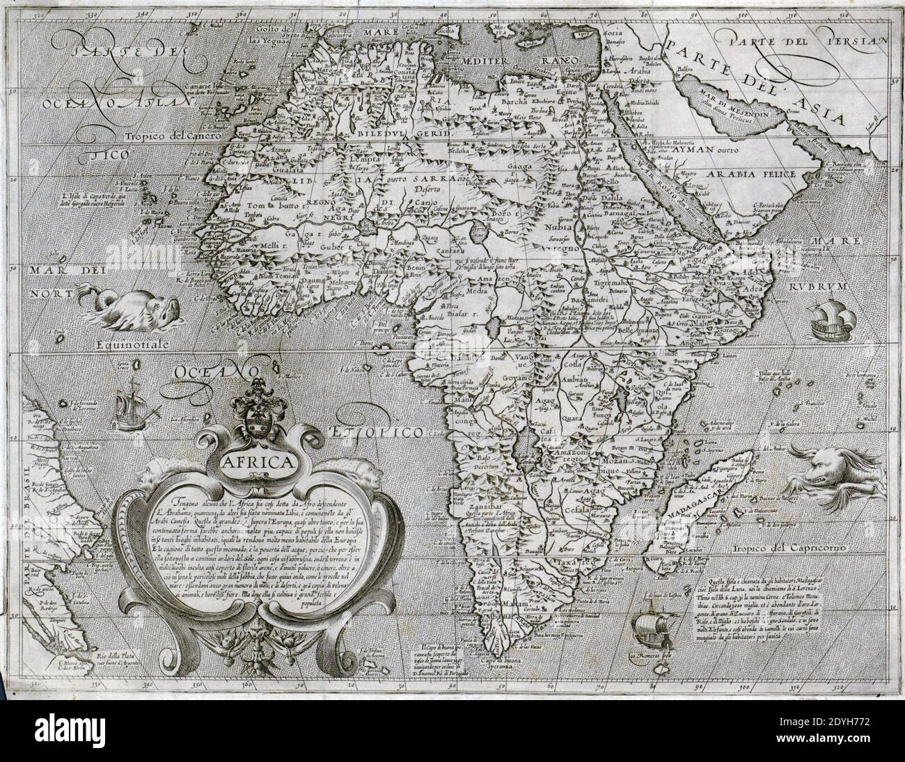 Map africa scale hi-res stock photography and images - Alamy