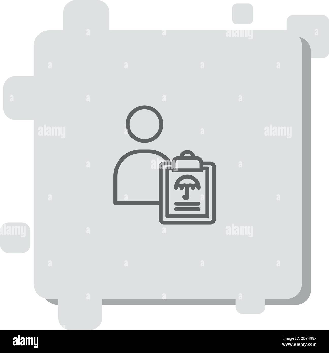 clipboard vector icon modern simple vector illustration Stock Vector ...