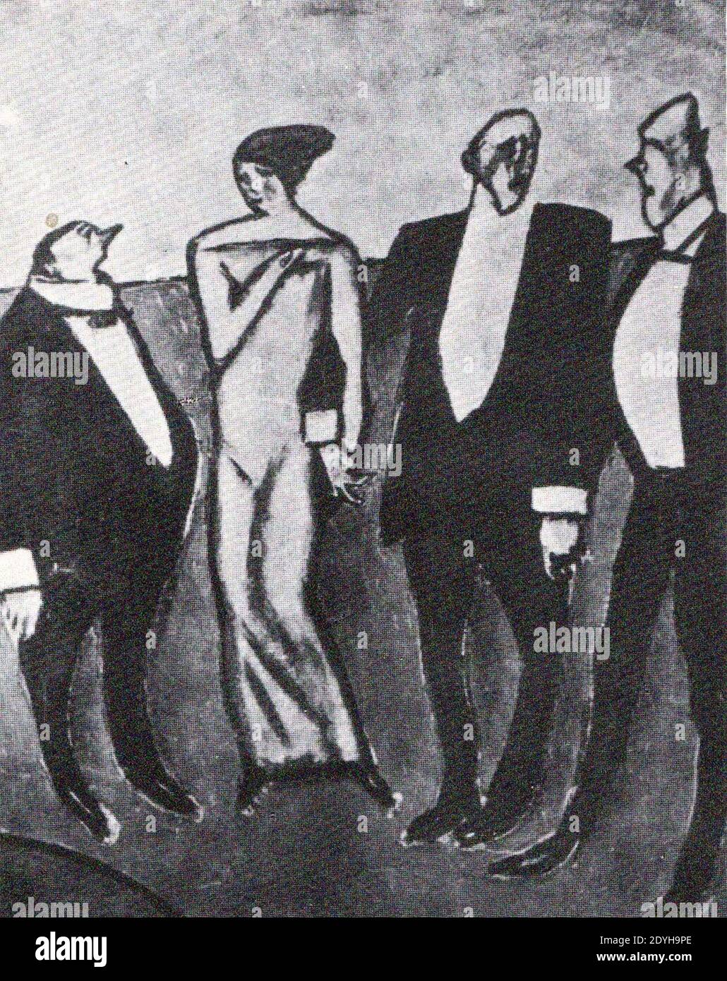 Lascar Vorel - Desen satiric Stock Photo - Alamy