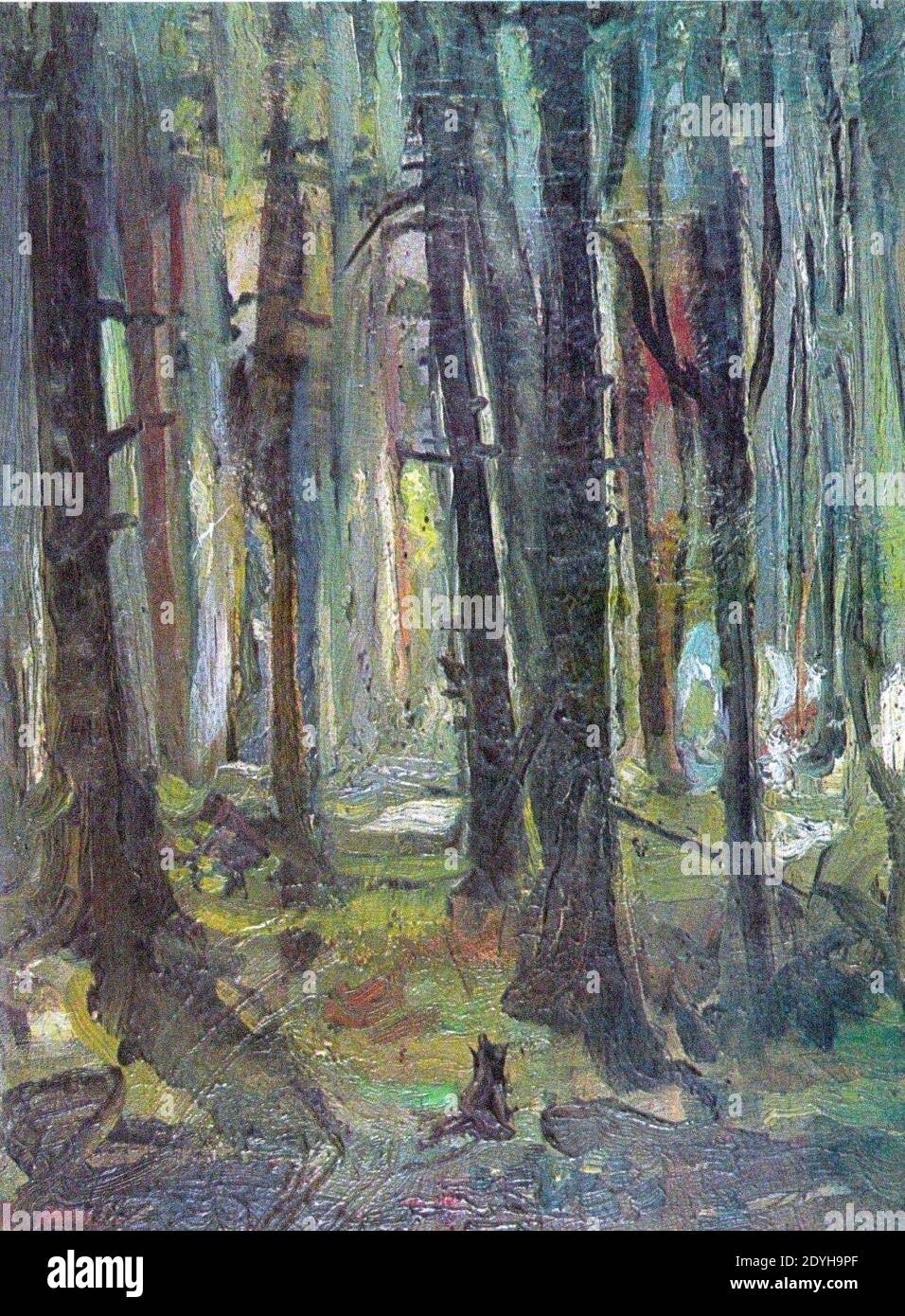 Lascar Vorel - In lunca Bistritei - Peste Vale Stock Photo - Alamy