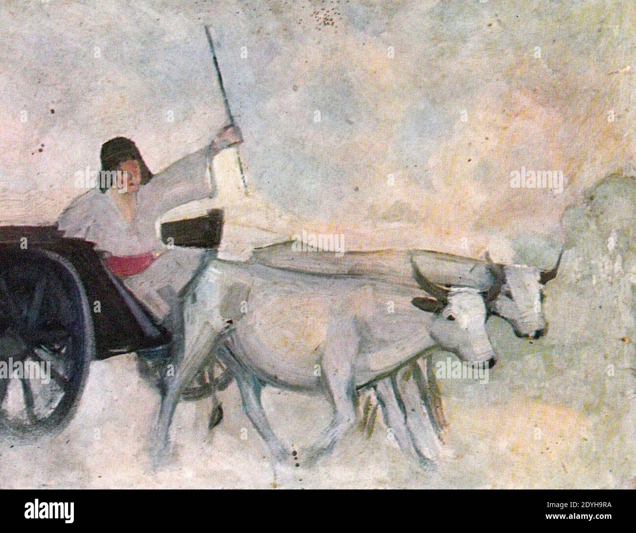 Lascar Vorel - Carul cu boi Stock Photo - Alamy