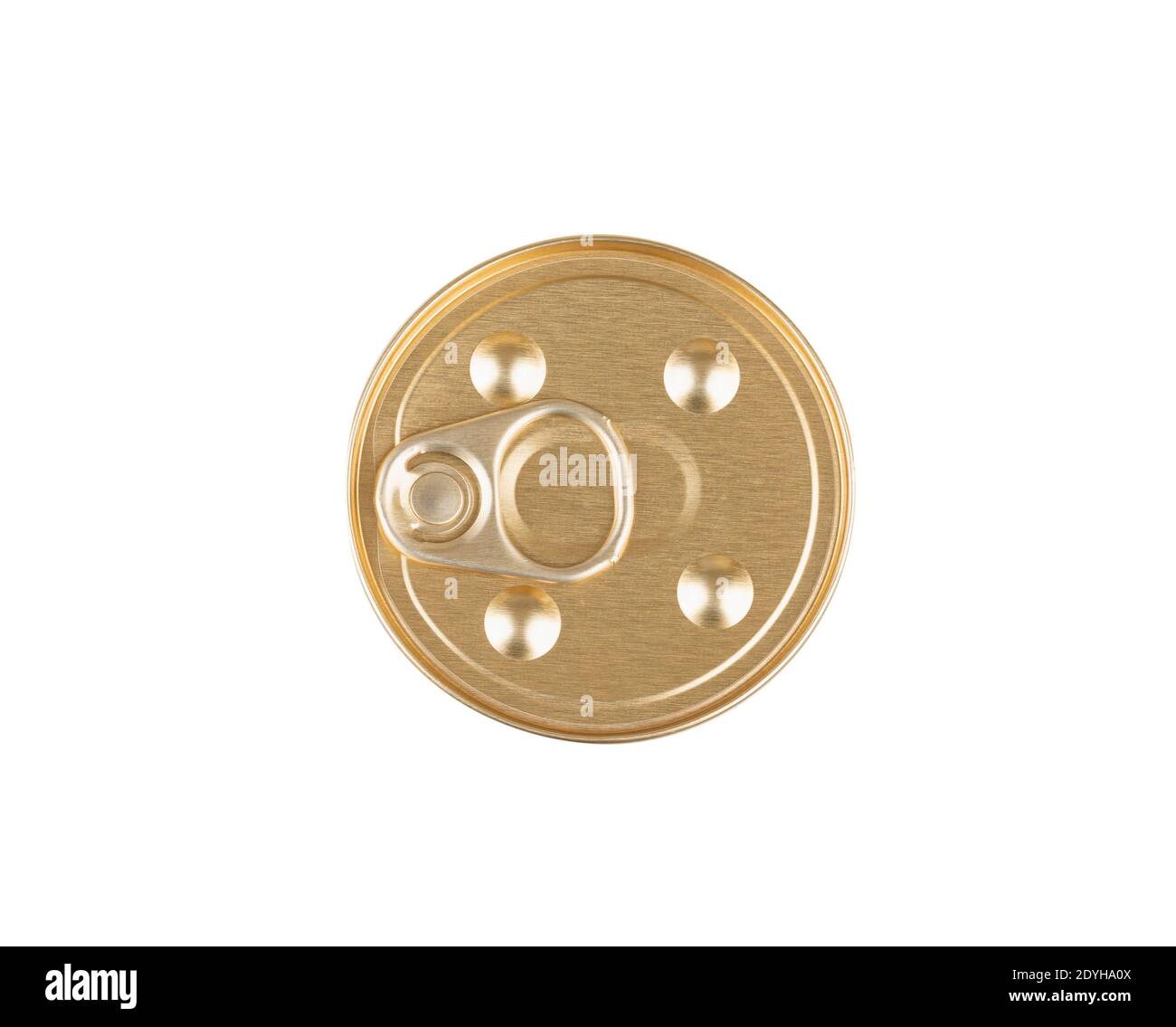 Closed tin can isolated on white background with clipping path Stock ...