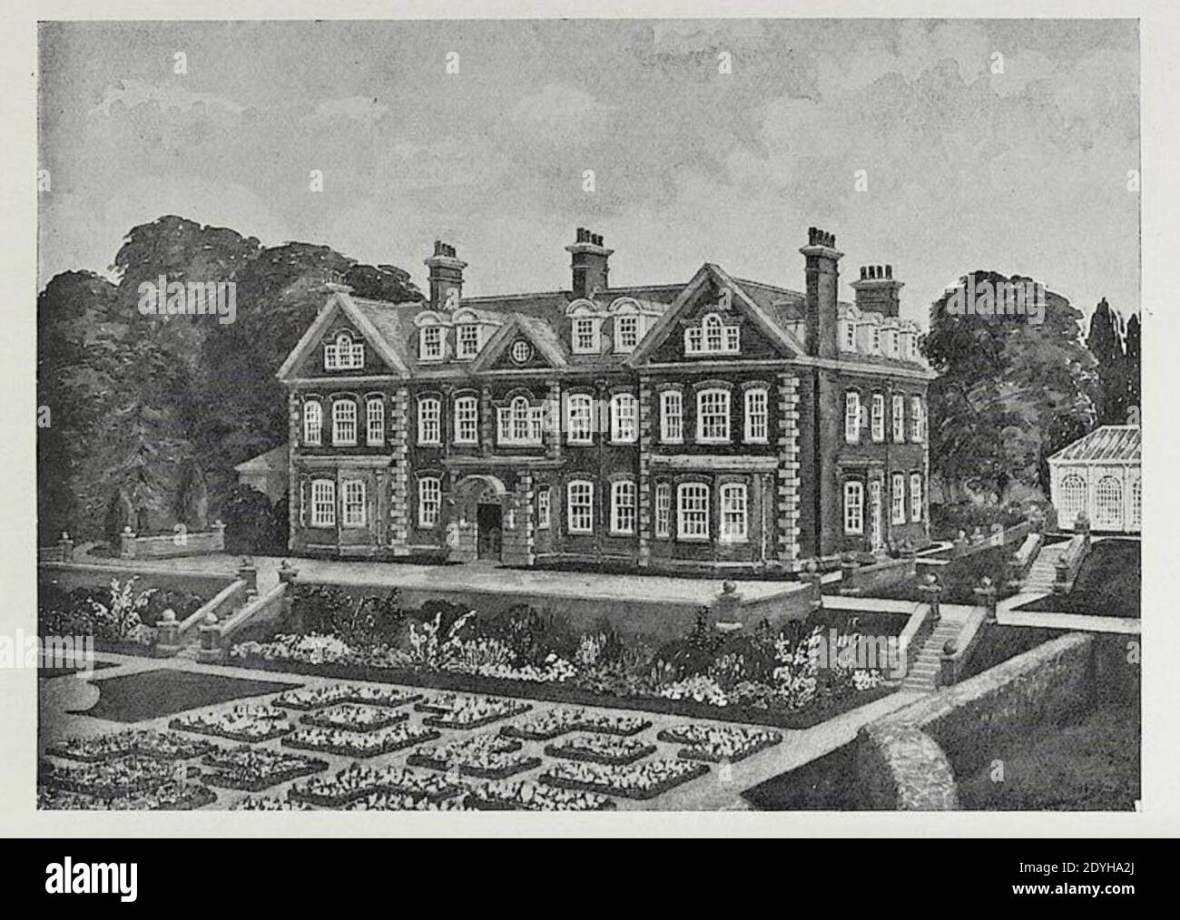 Langwith Lodge, Notts Stock Photo - Alamy