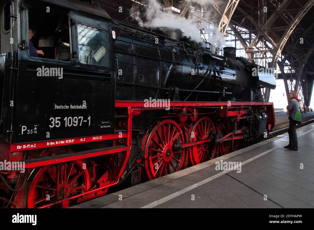 TallantImages Train, Trains, Steam, Engine, Deutsche, Bahn, Leipzig ...