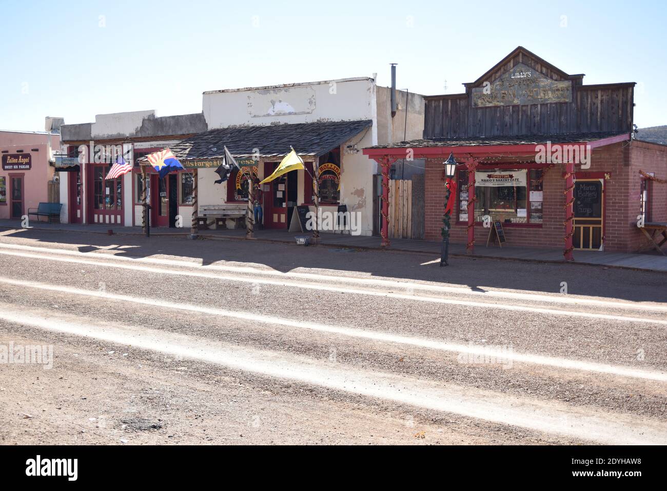 Tombstone, Arizona. U.S.A. 12/15/2020. Allen Street. Tombstone’s main ...