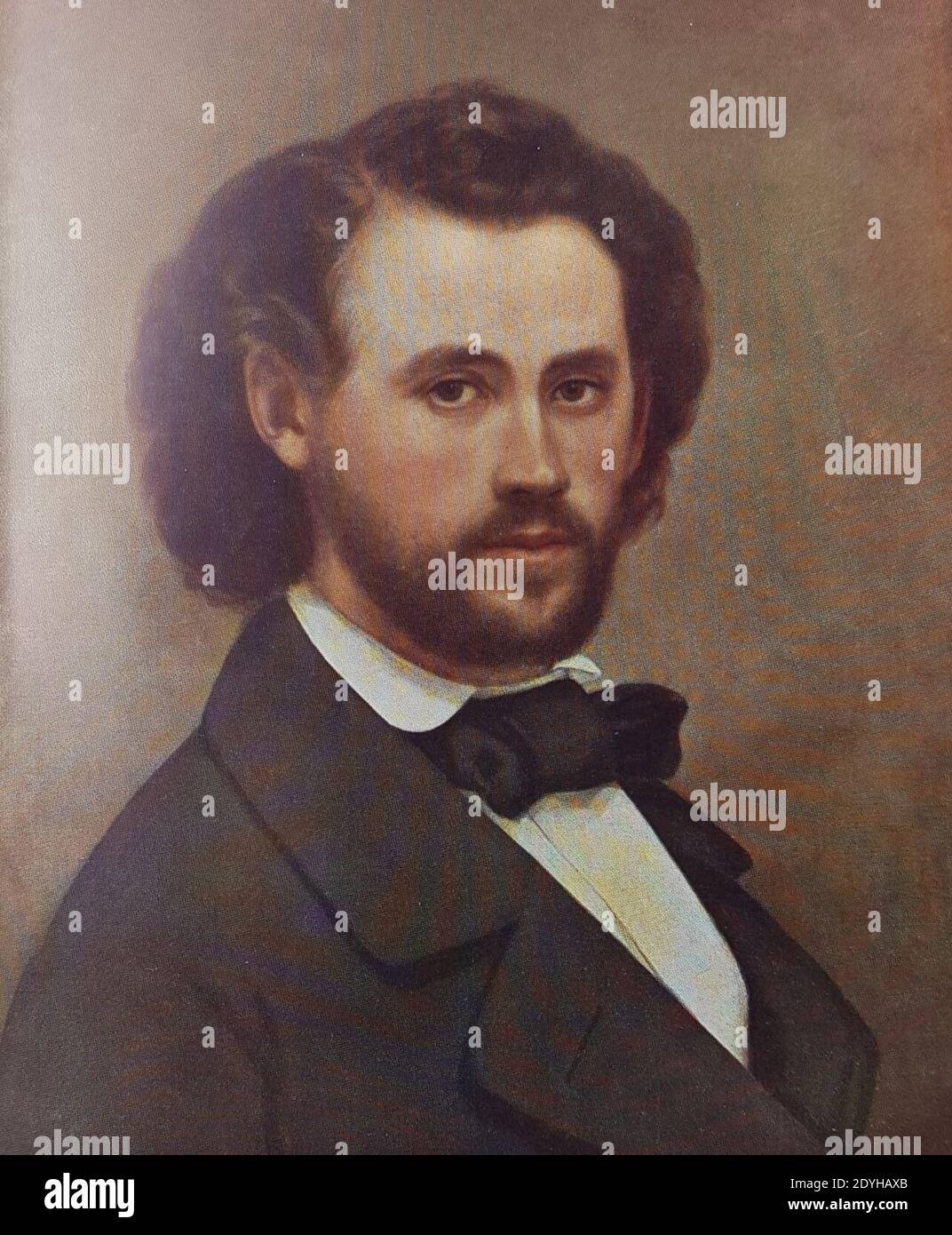 Lars Nilsson självporträtt Stock Photo - Alamy