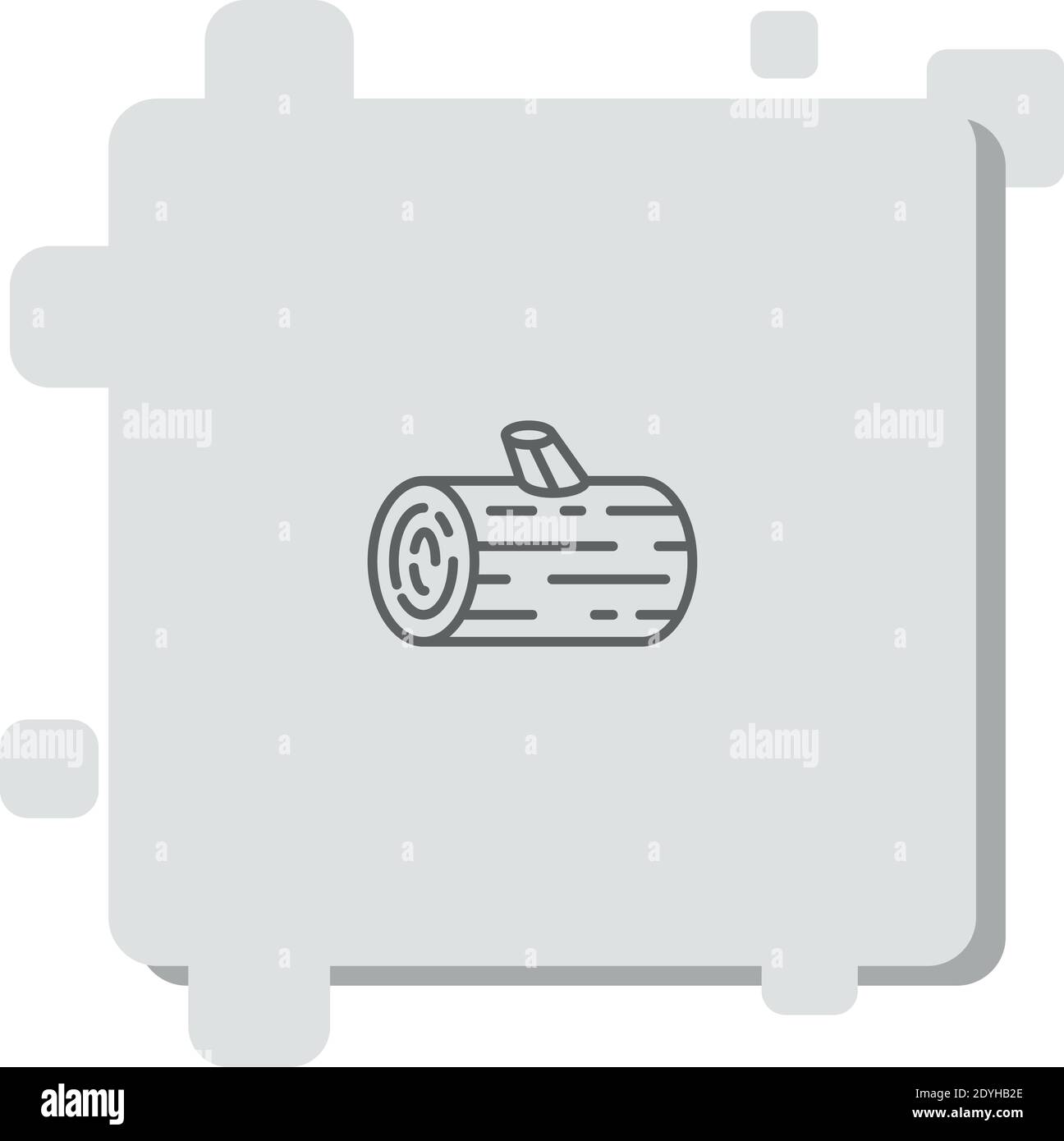 wood vector icon modern simple vector illustration Stock Vector Image ...