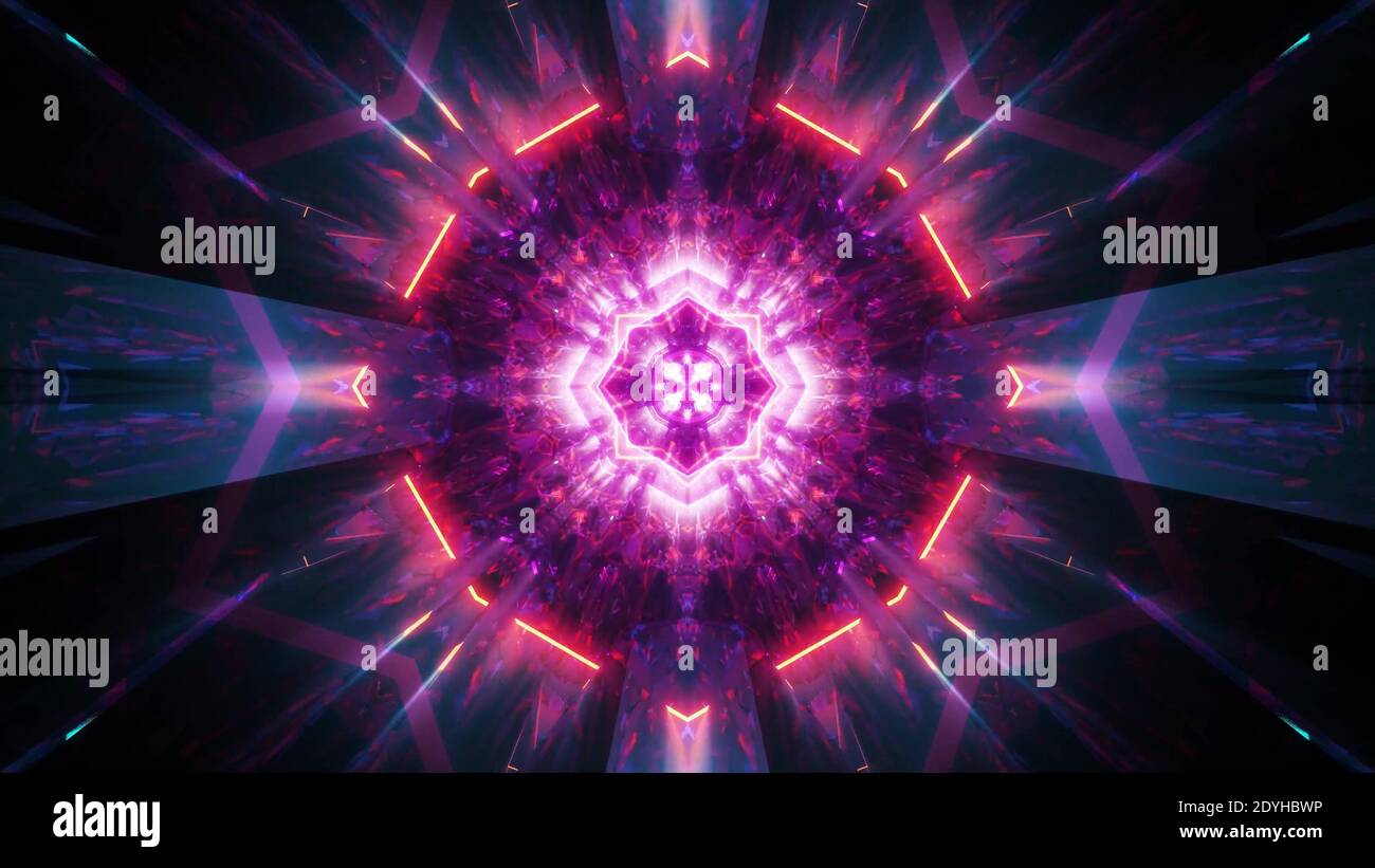Abstract glowing holy shine 3d illustration visual background wallpaper ...