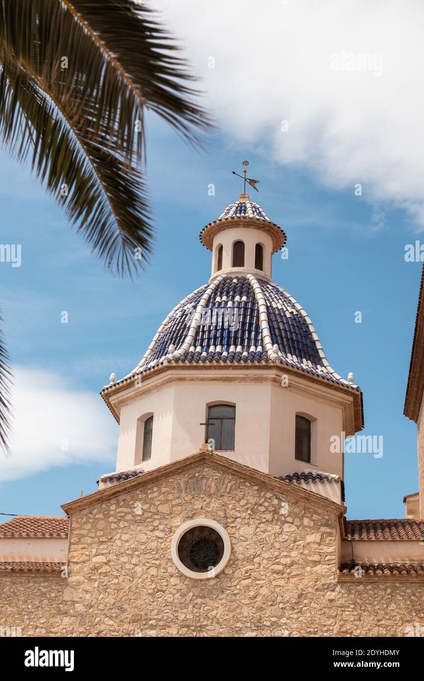 view of the church de Nuestra Senora del Consuelo located in the rustic ...