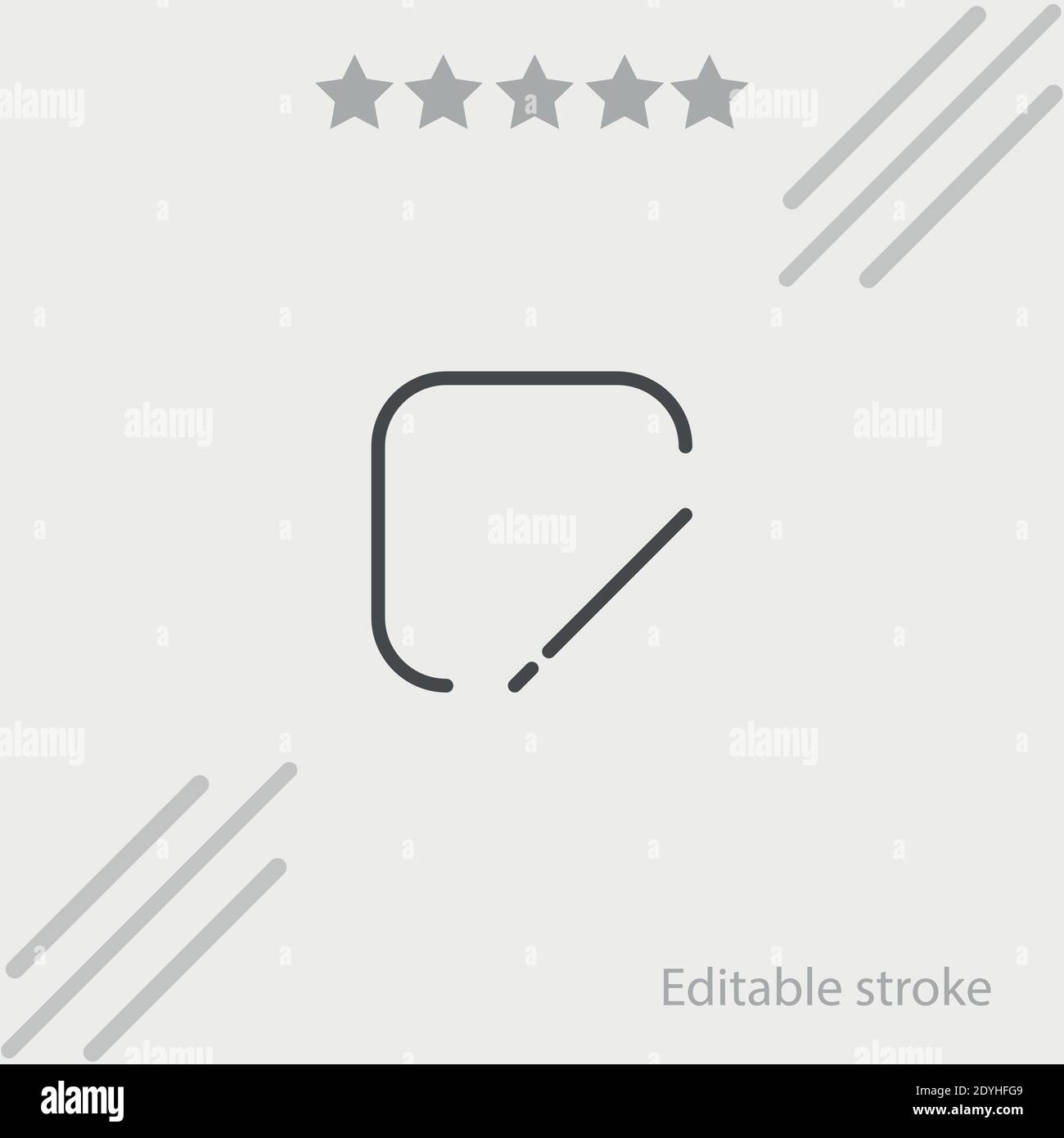 mark vector icon modern simple vector illustration Stock Vector Image ...