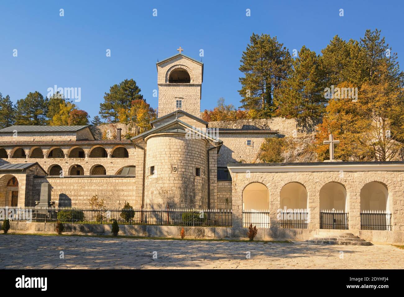 Ancient Cetinje Monastery ( Serbian Orthodox Church monastery ...