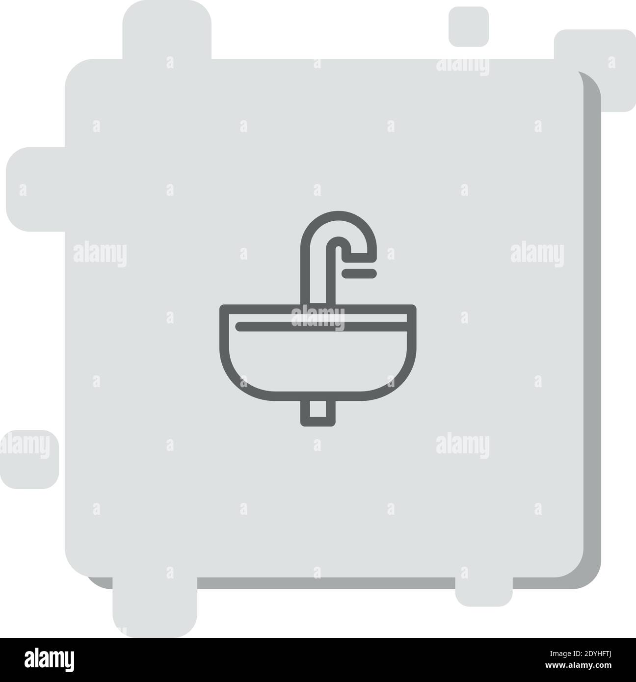 sink vector icon modern simple vector illustration Stock Vector Image ...