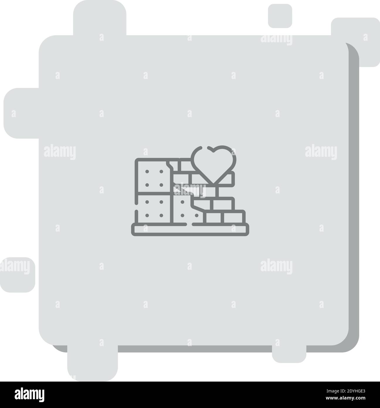 wall vector icon modern simple vector illustration Stock Vector Image ...