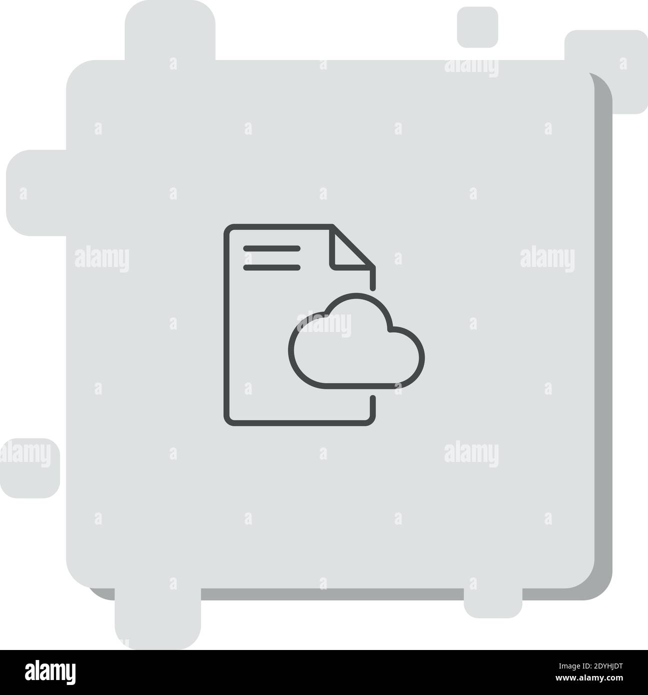 file vector icon modern simple vector illustration Stock Vector Image ...