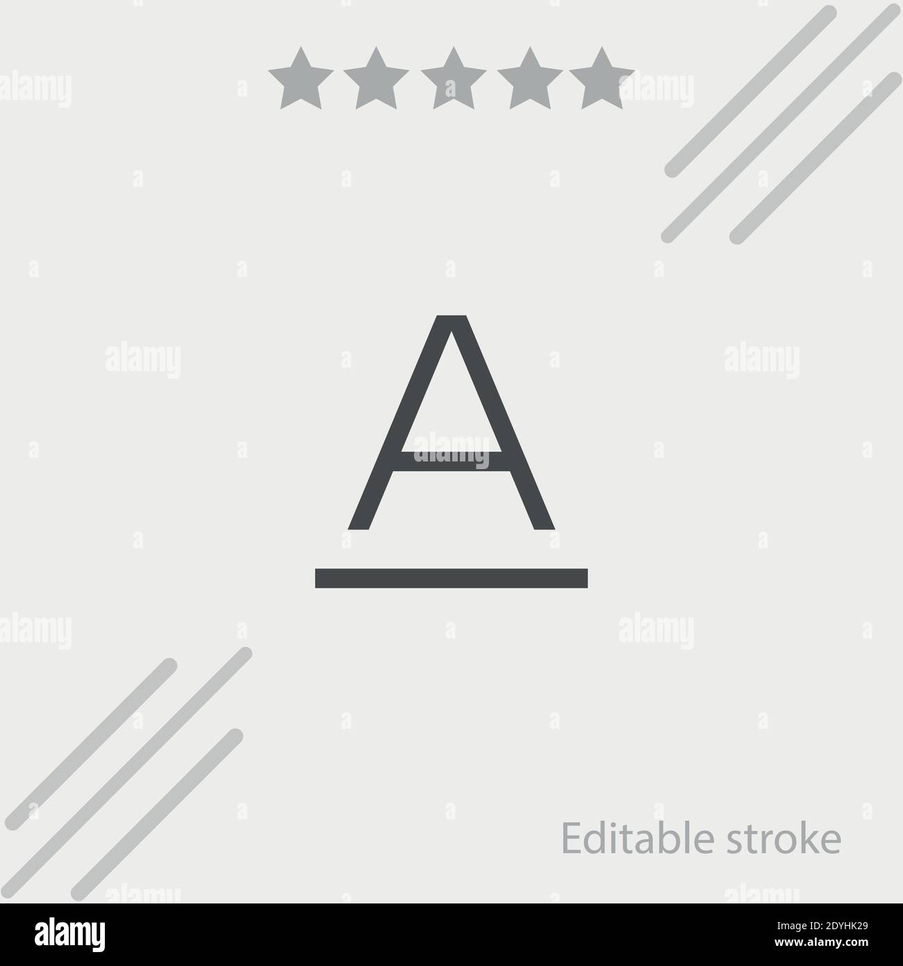 type vector icon modern simple vector illustration Stock Vector Image ...