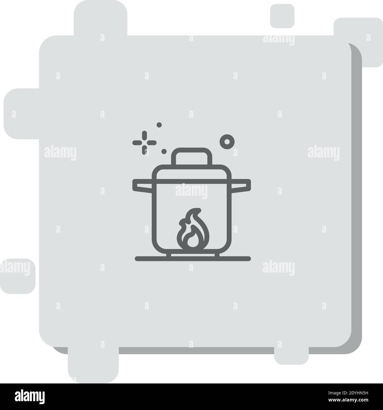 boil vector icon modern simple vector illustration Stock Vector Image ...