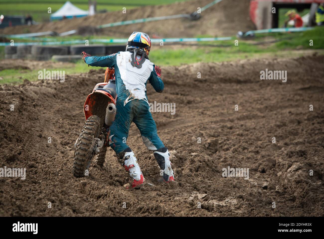 Motocross racer hi-res stock photography and images - Alamy