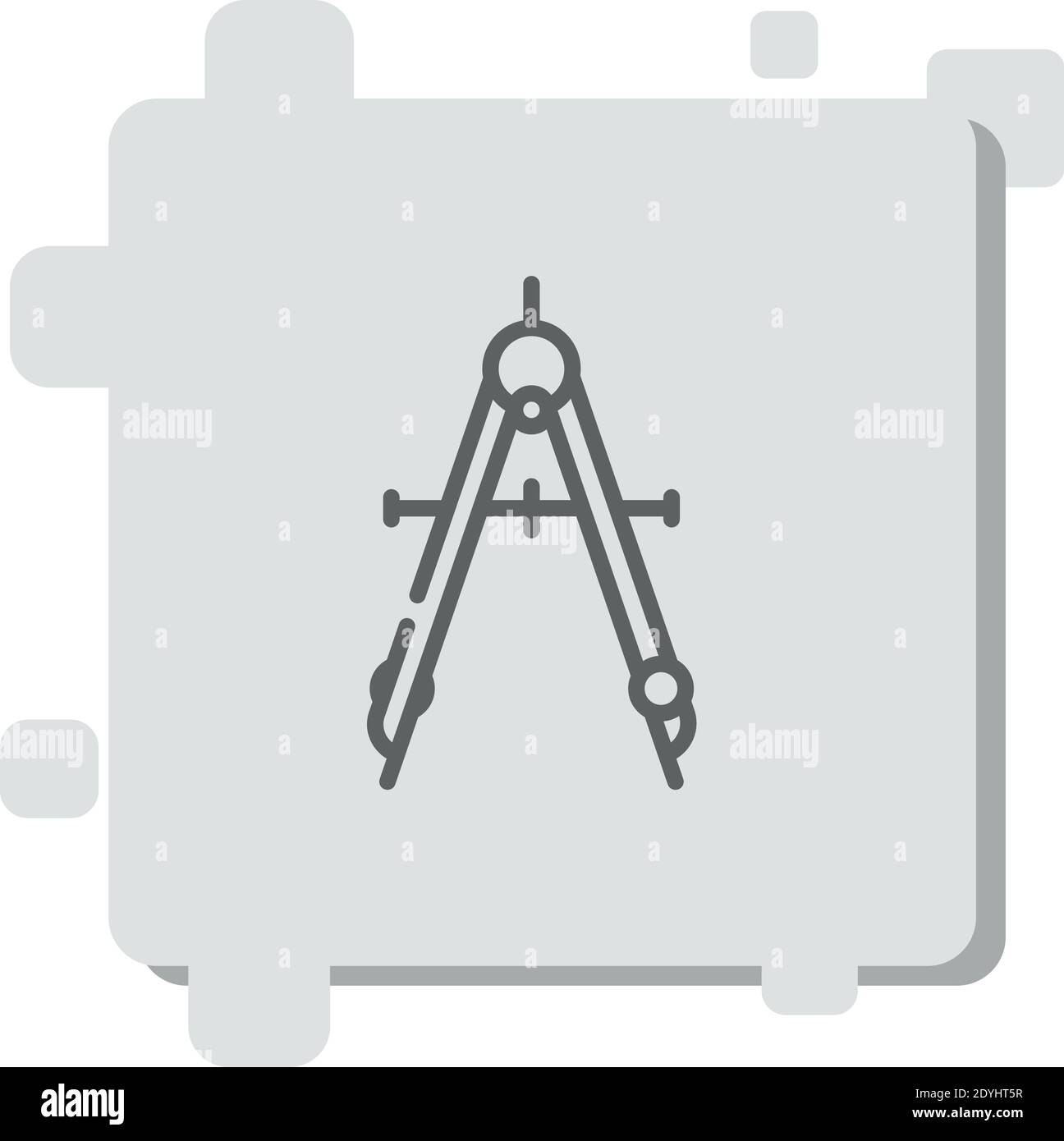 compass vector icon modern simple vector illustration Stock Vector ...