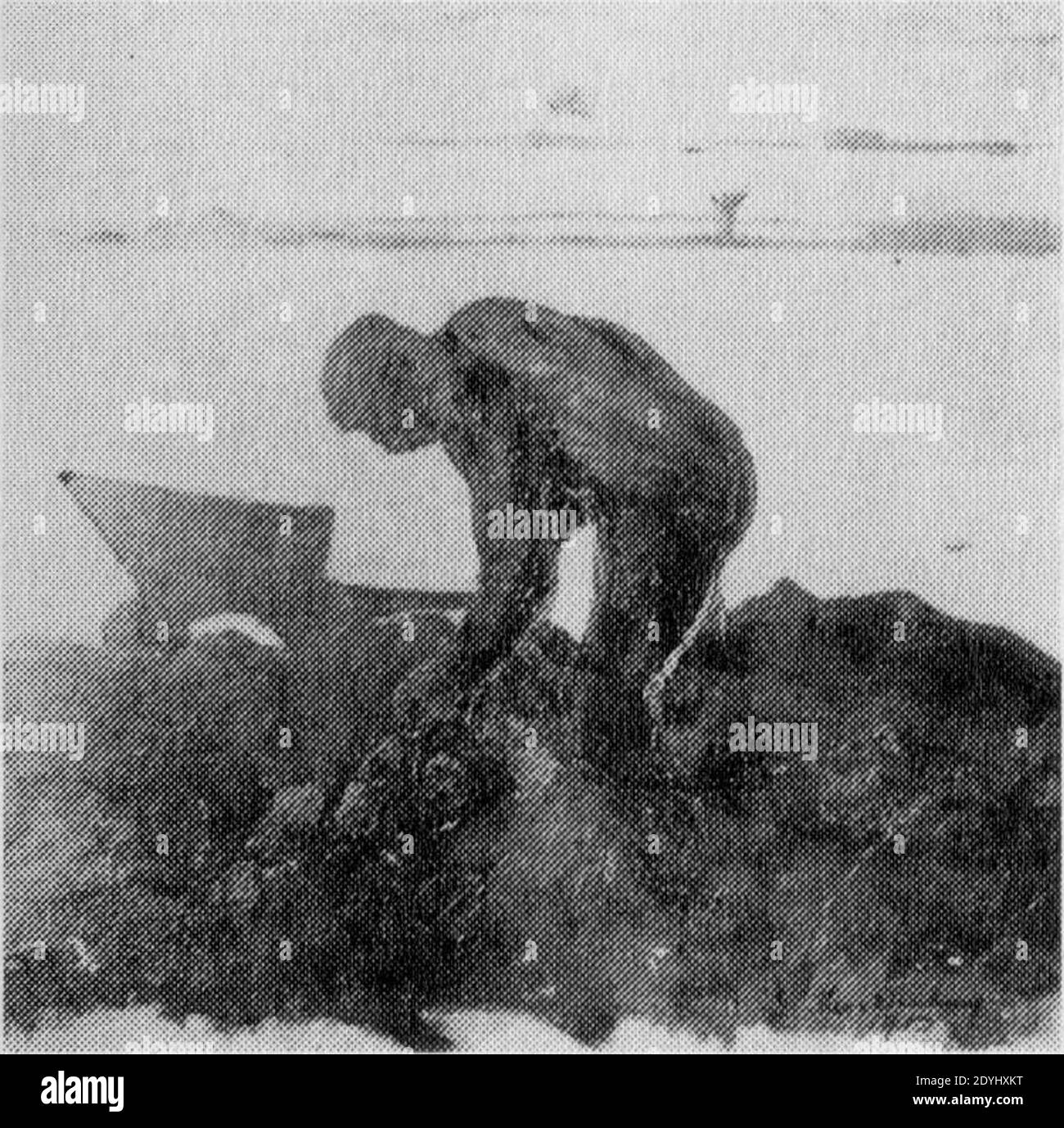 Laborer by Theo van Doesburg whereabouts unknown Stock Photo - Alamy