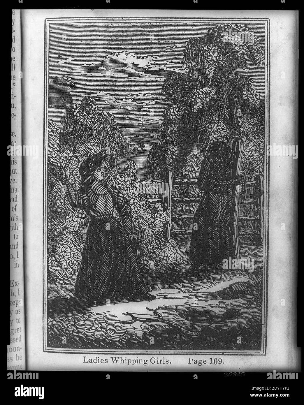 Ladies whipping girls Stock Photo - Alamy