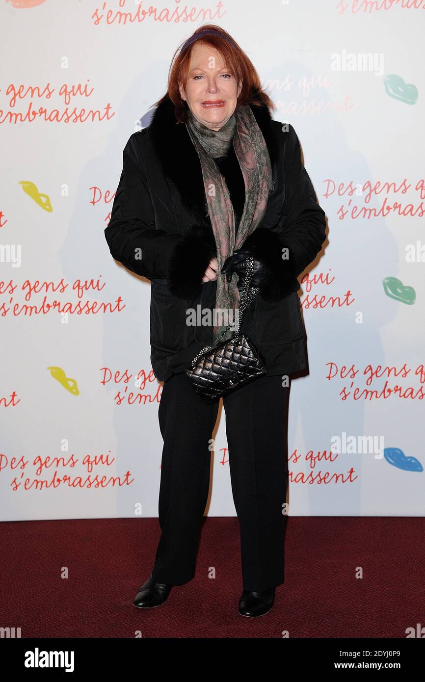 Regine attending the premiere of 'Des Gens qui S'Embrassent' held at ...