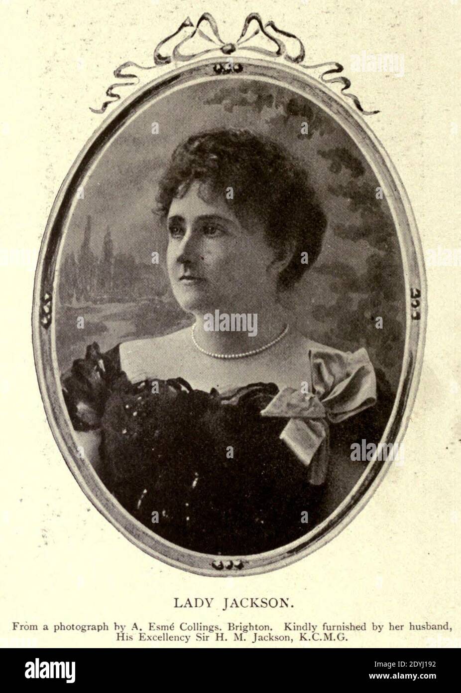 Lady Emily Jackson by Esme Collings, Brighton Stock Photo - Alamy