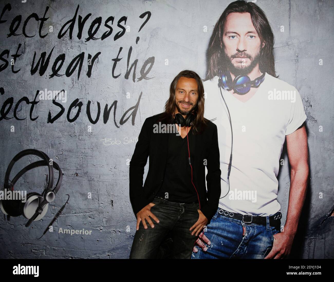 Bob Sinclar attending the presentation of Bob Sinclar's new album ...