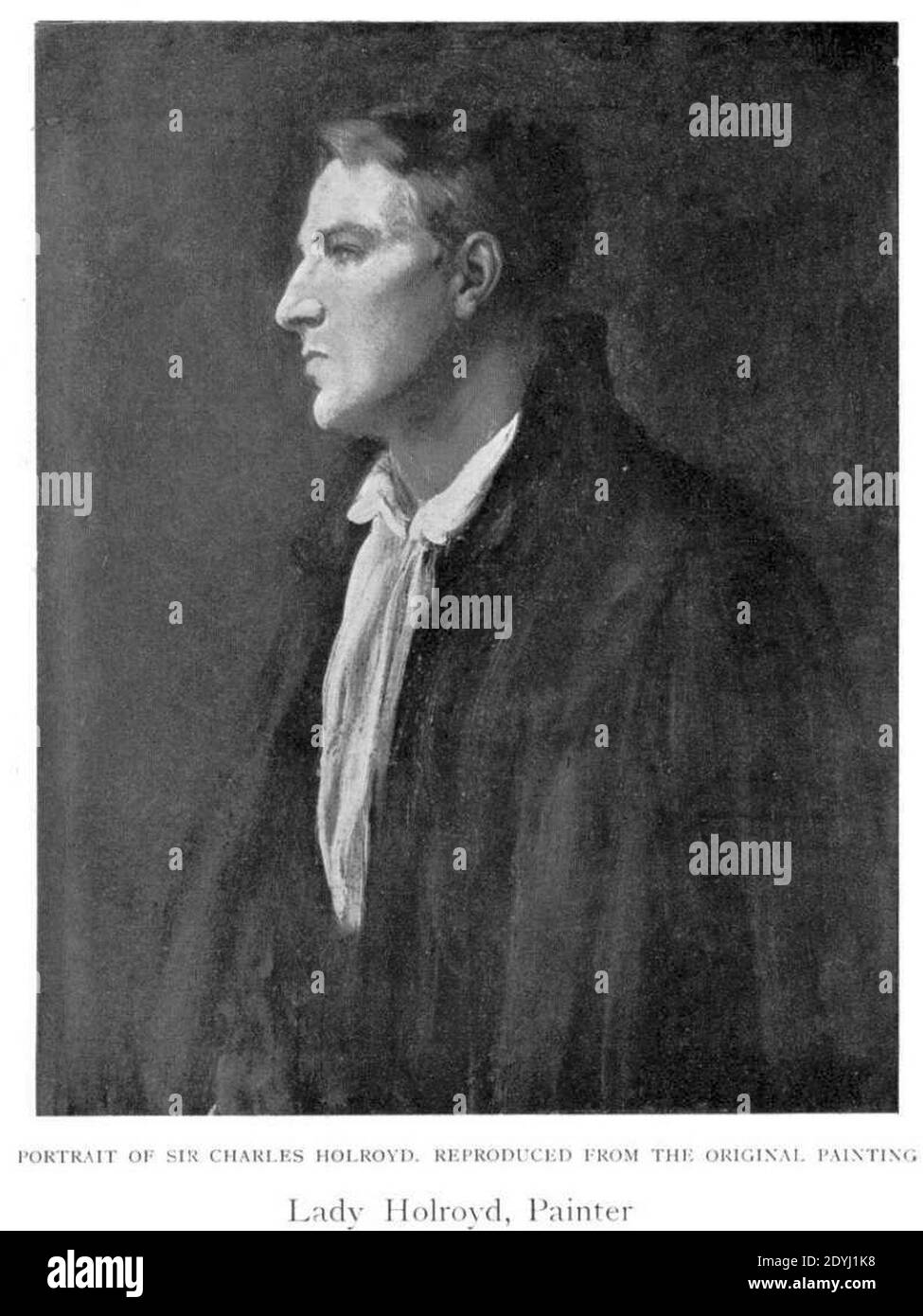 Lady Holroyd - Sir Charles Holroyd Stock Photo - Alamy