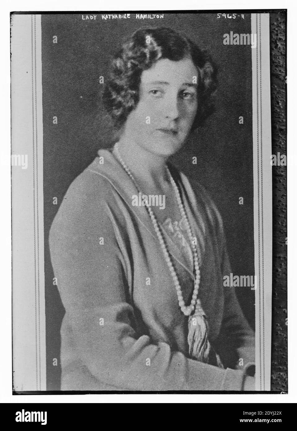 Lady Katherine Hamilton Stock Photo - Alamy