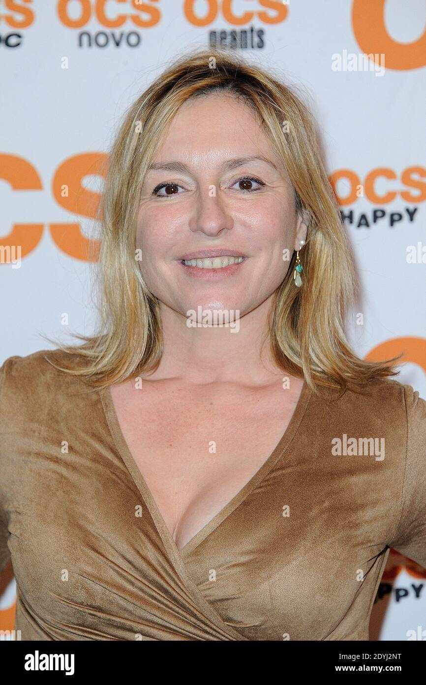 Jeanne Savary attending the premiere of new TV series 'QI' held at ...