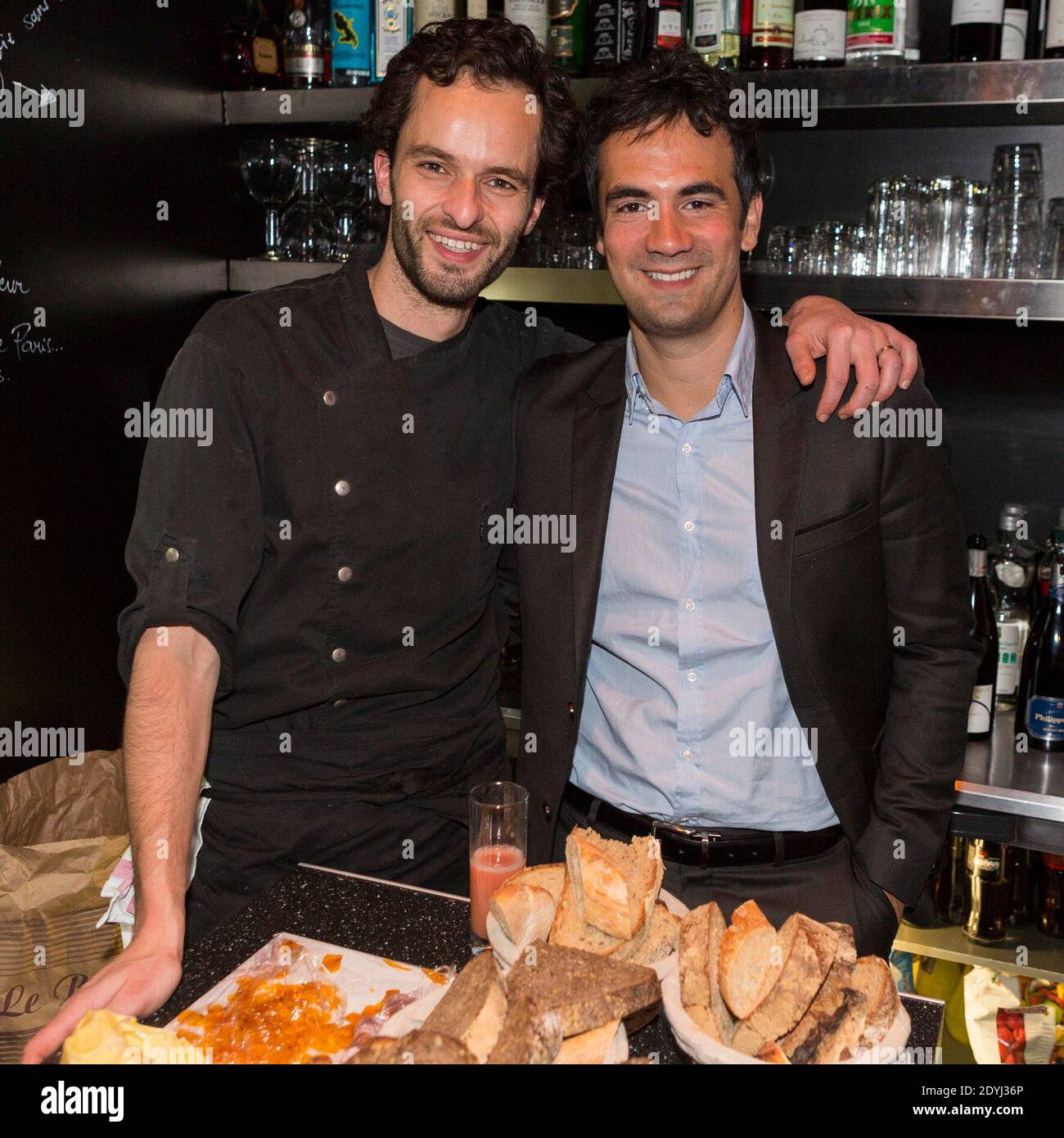 EXCLUSIF - Top Chef candidate Yoni Saada and Presenter Alex Goude ...