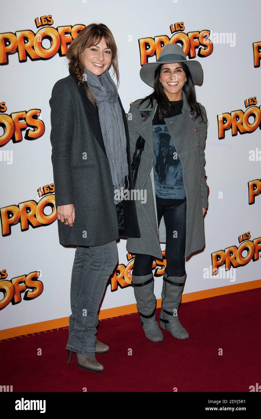 Shirley Bousquet attending the premiere of 'Les Profs' held at the ...