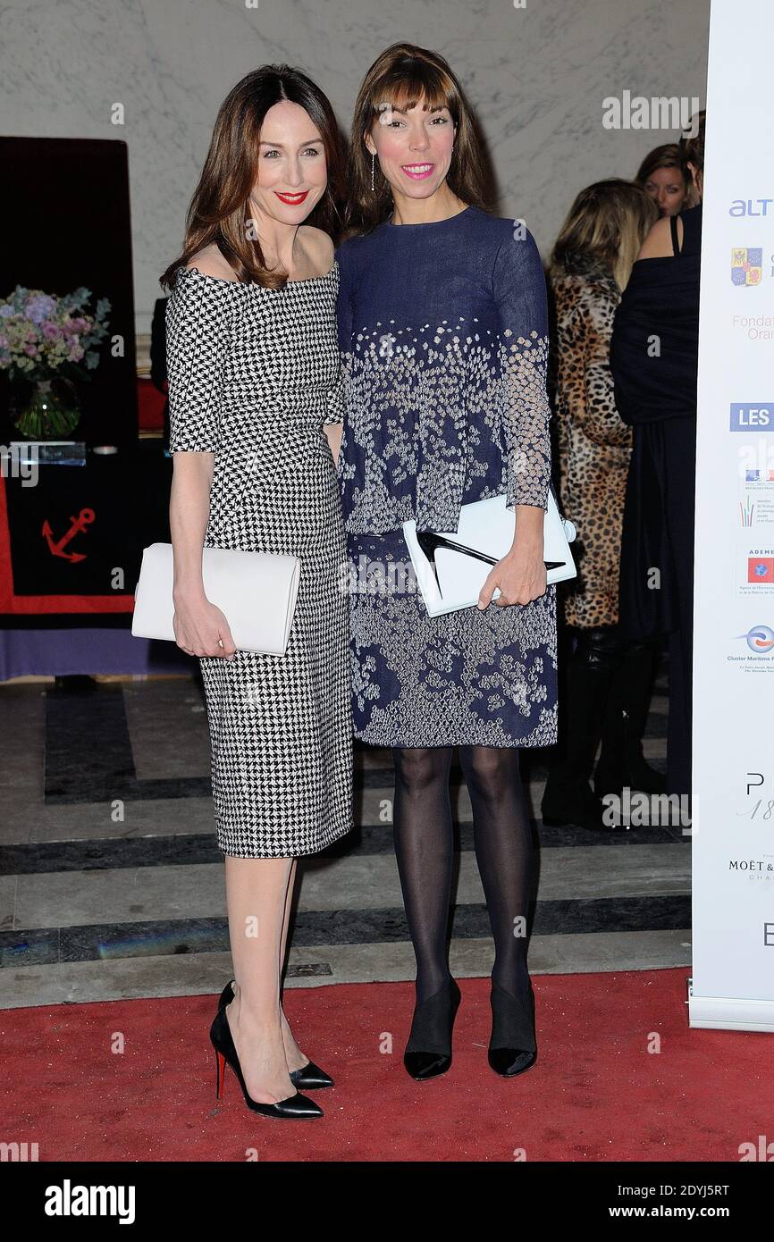 Elsa Zylberstein and Mathilde Agostinelli attending the gala dinner of ...