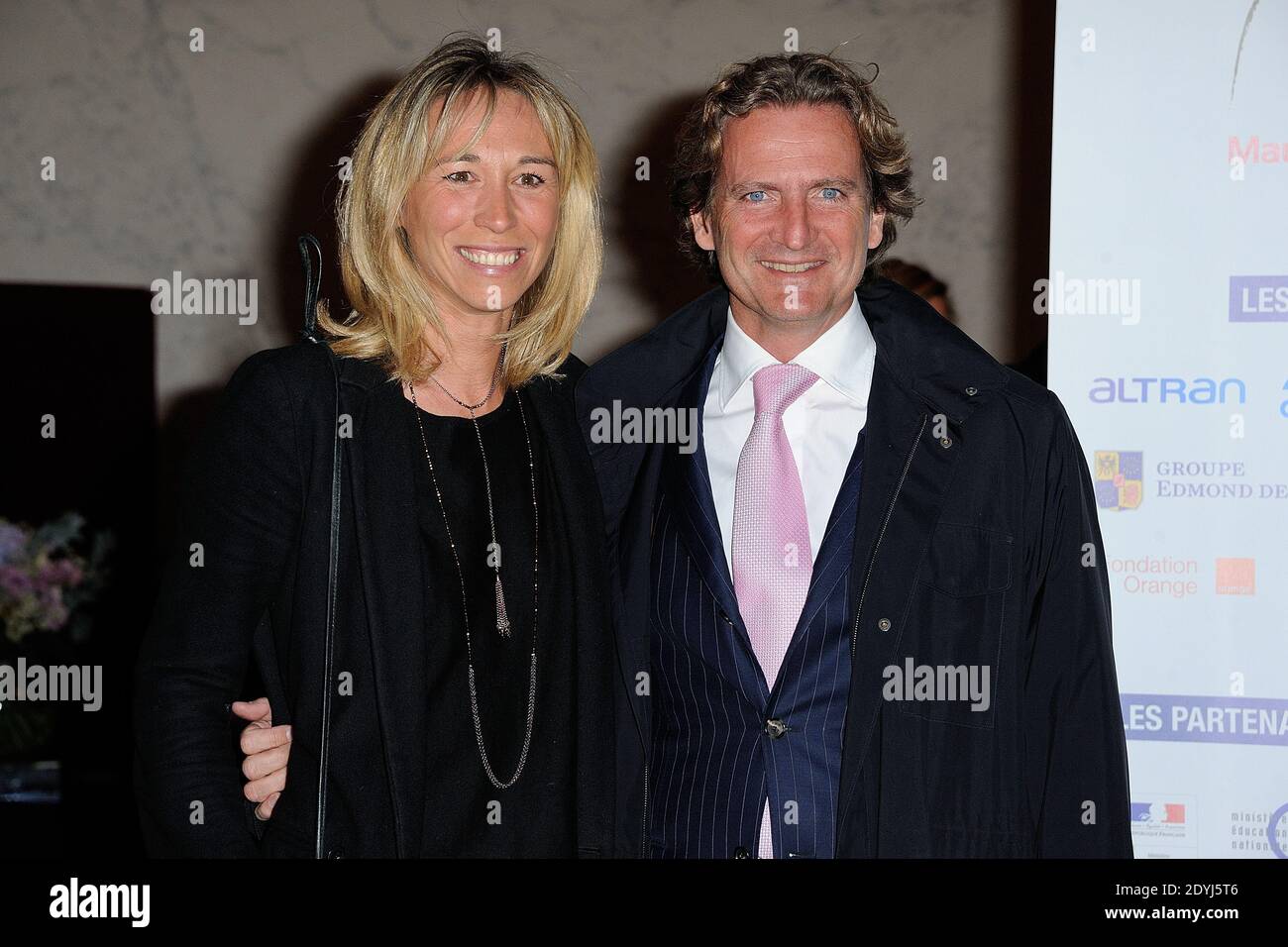 Charles Beigbeder attending the gala dinner of Maud Fontenoy Fondation ...